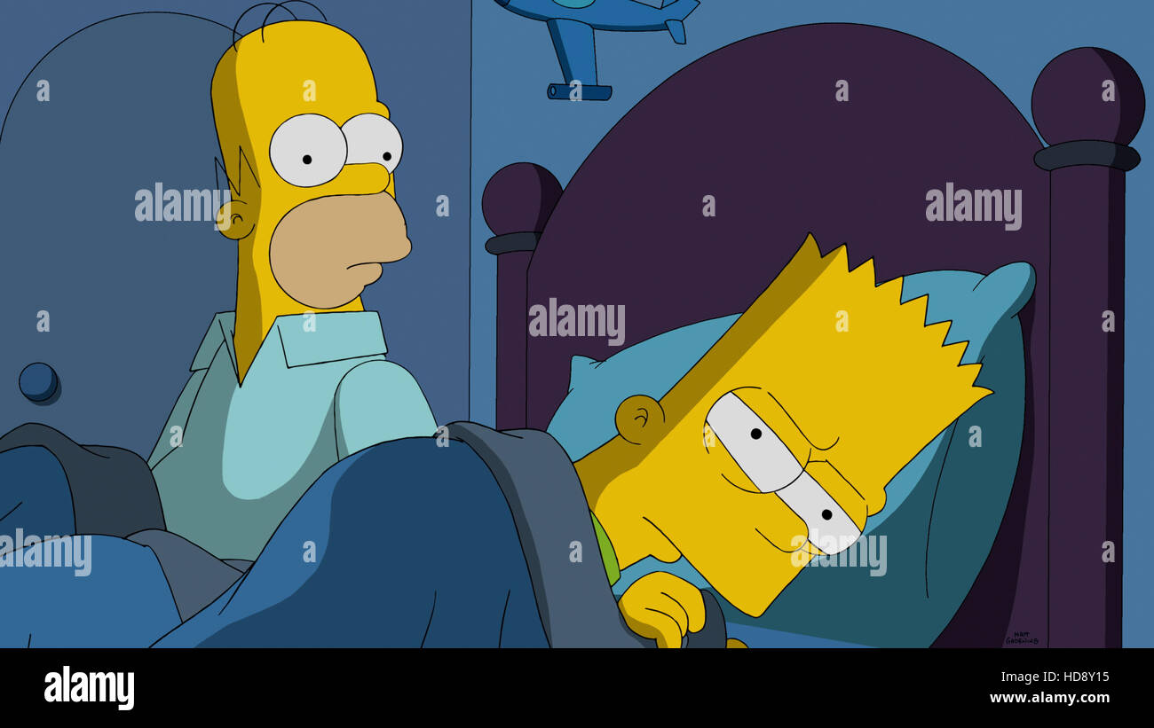 THE SIMPSONS, (from left): Homer Simpson, Bart Simpson, 'Bart's New ...
