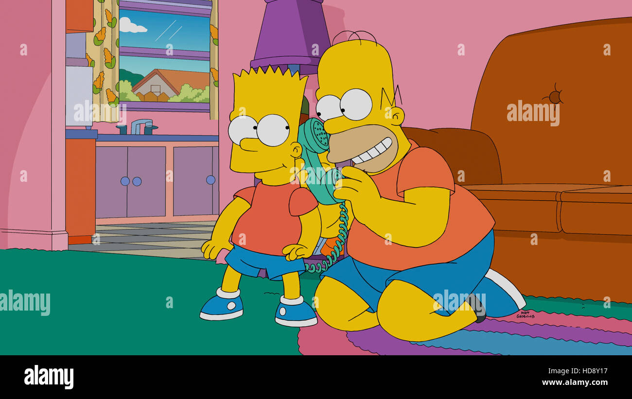 THE SIMPSONS, (from left): Bart Simpson, Homer Simpson, 'Bart's New ...
