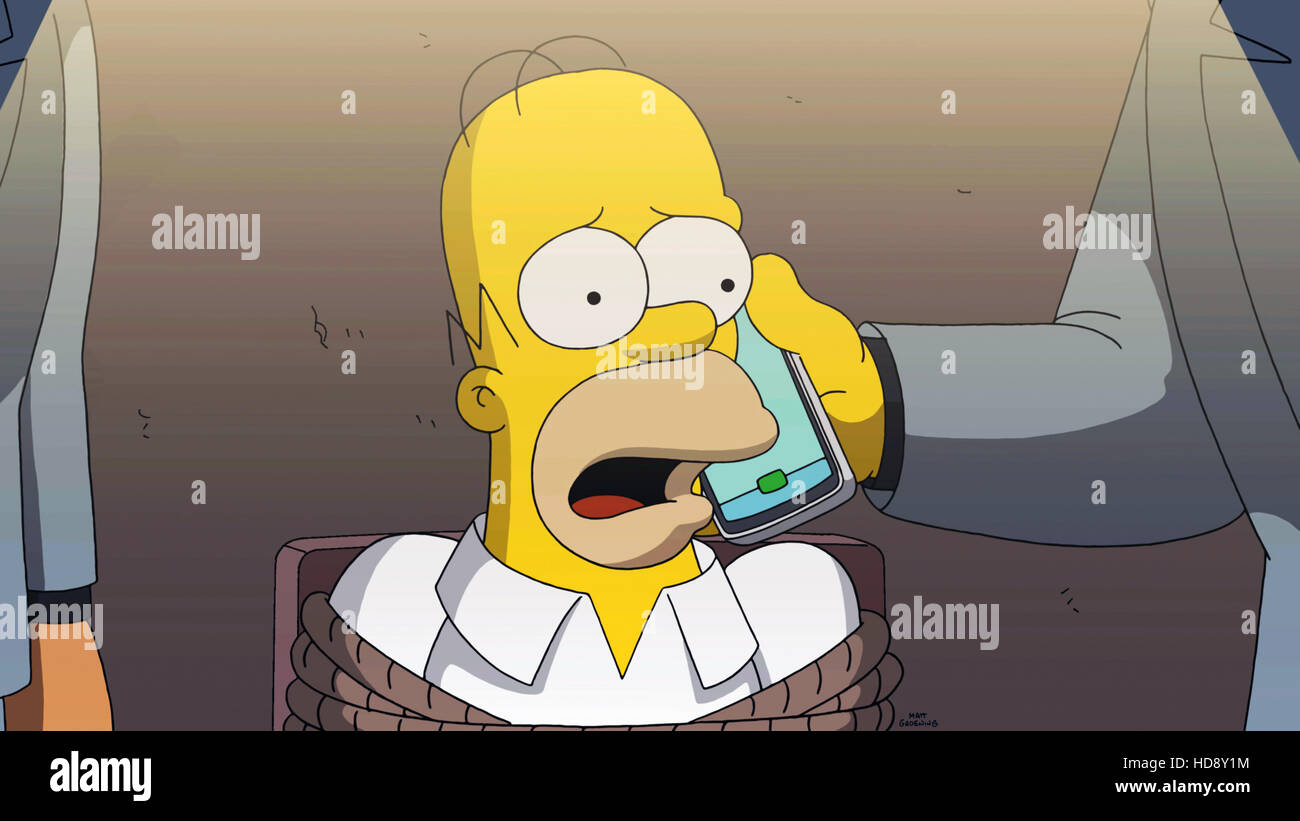 THE SIMPSONS, Homer Simpson, 'Sky Police', (Season 26, ep. 2616, aired ...