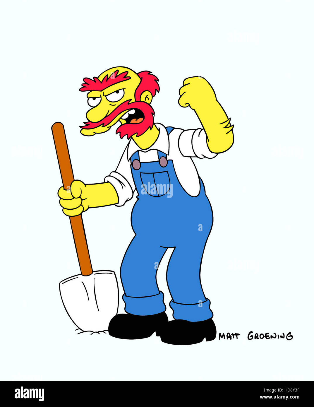THE SIMPSONS, Groundskeeper Willie, 1989-present. TM and Copyright ...