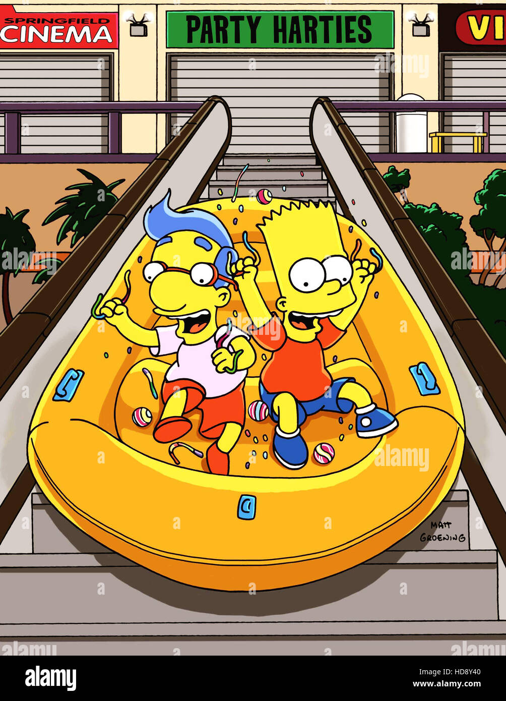 THE SIMPSONS, 1989-present, Milhouse, Bart, Season 11. TM and Copyright ...