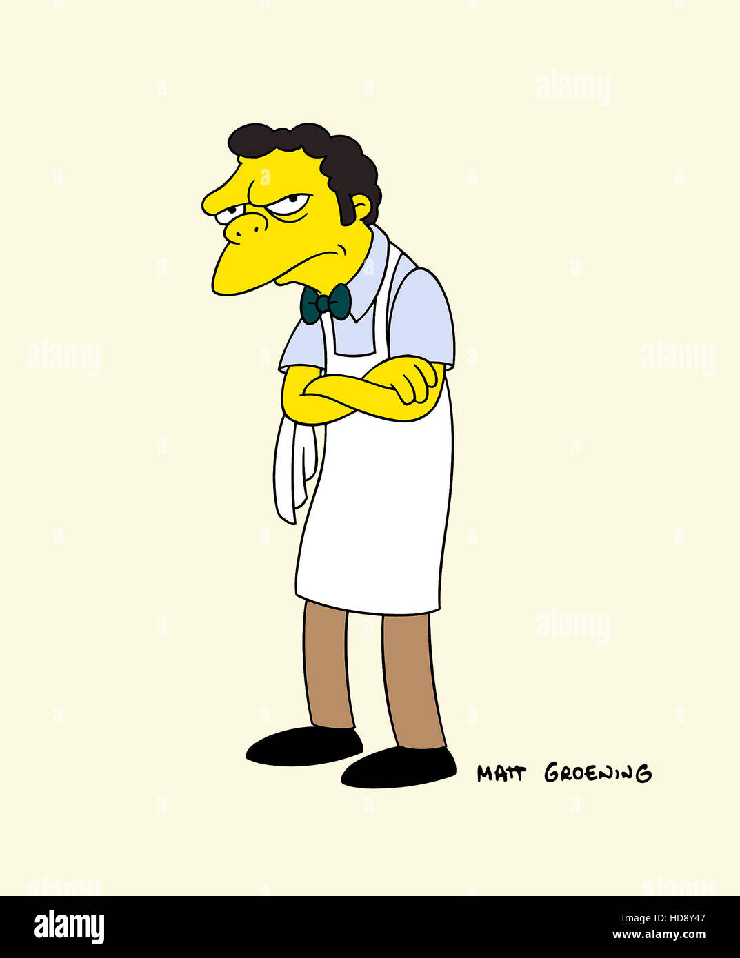 THE SIMPSONS, Moe (the Bartender) Szyslak, 1989-present. TM and ...