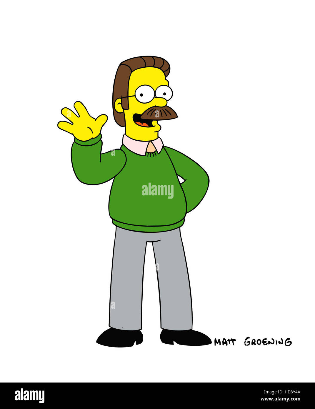 THE SIMPSONS, Ned Flanders, 1989-present. TM and Copyright © 20th ...