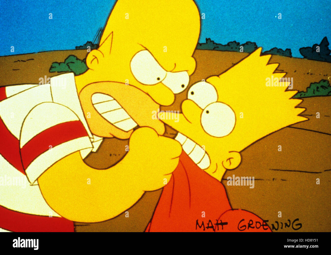 Bart simpson character homer simpson hi-res stock photography and ...
