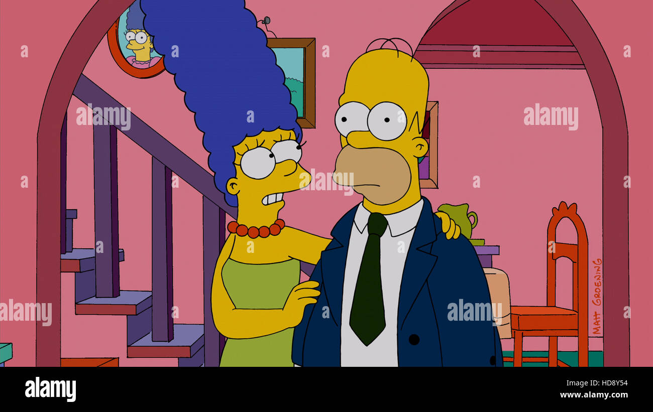 THE SIMPSONS, (from left): Marge Simpson, Homer Simpson, 'Homerland ...
