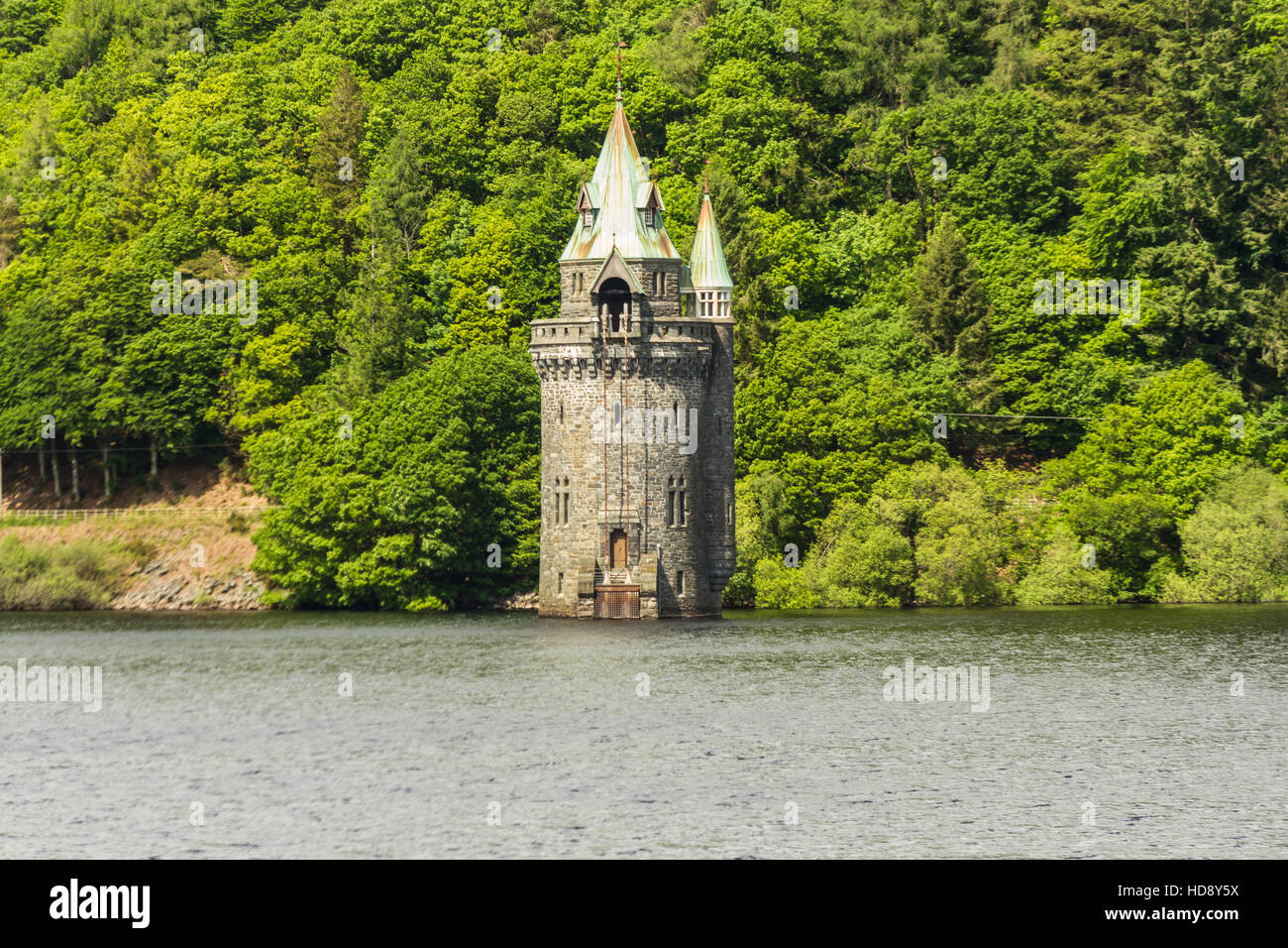 Gothic straining tower on lake hi-res stock photography and images - Alamy