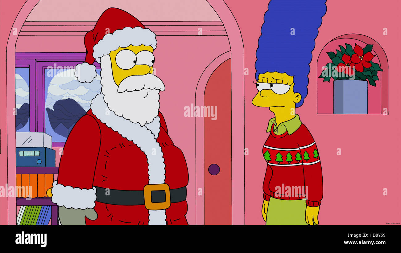 THE SIMPSONS, (from left): Homer Simpson, Marge Simpson, 'White ...