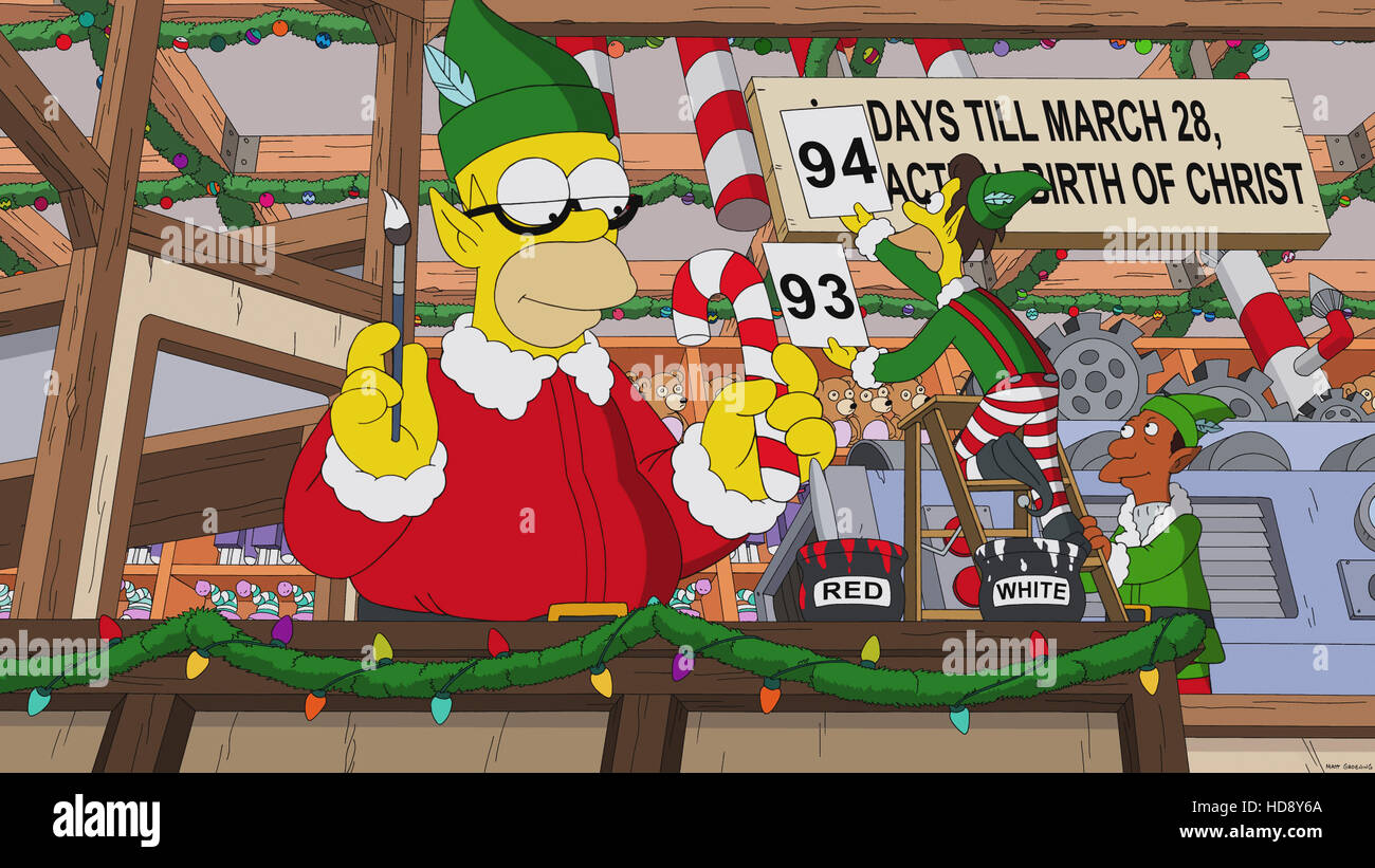 Simpsons Merry Christmas
