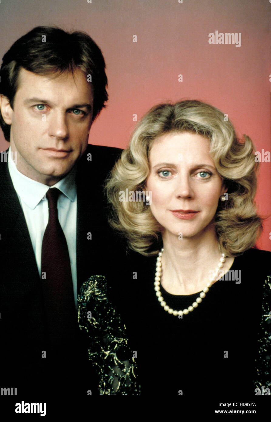 TATTINGERS, (from left): Stephen Collins, Blythe Danner, 1989. © NBC ...