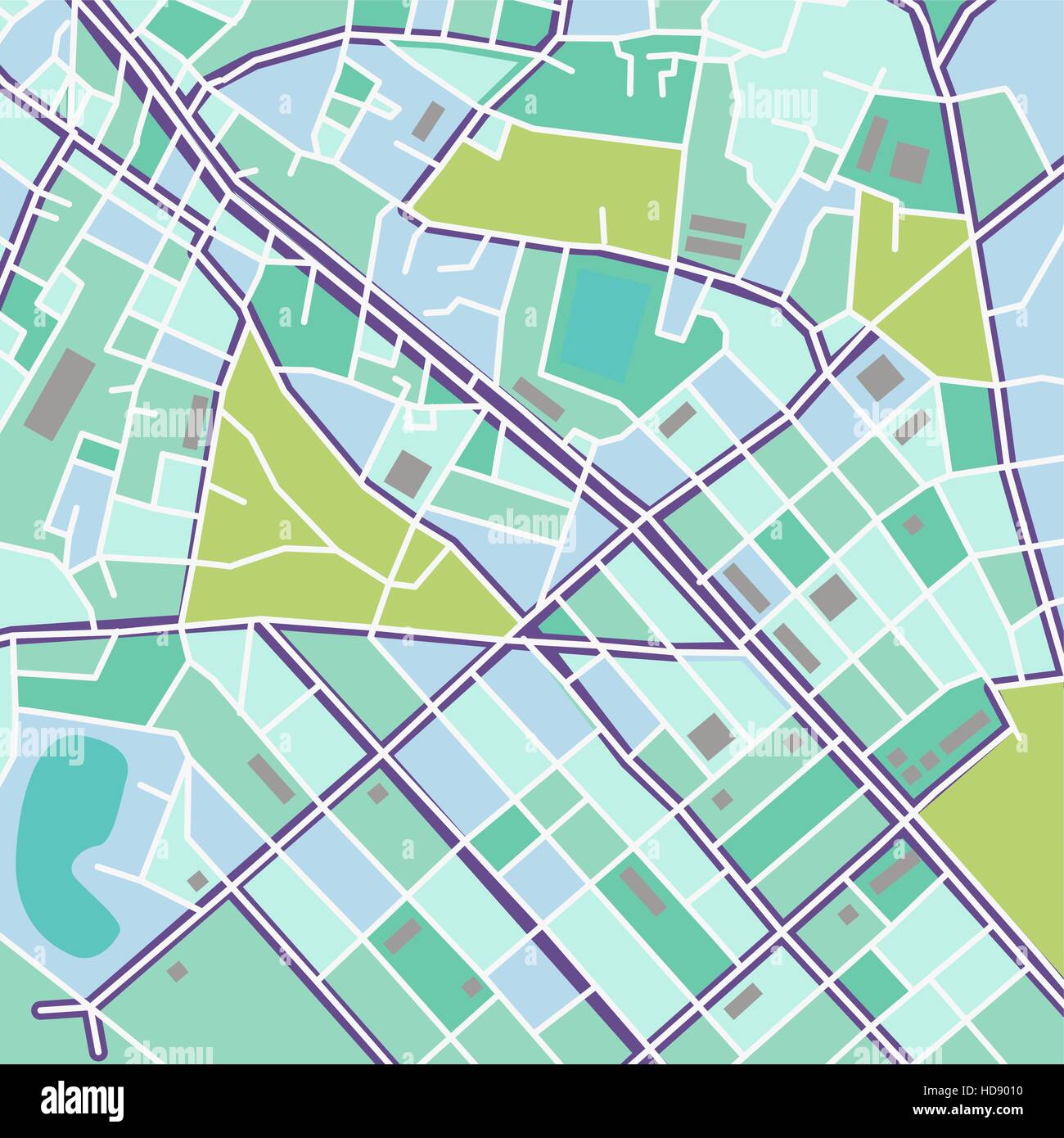 Prospect vector map hi-res stock photography and images - Alamy