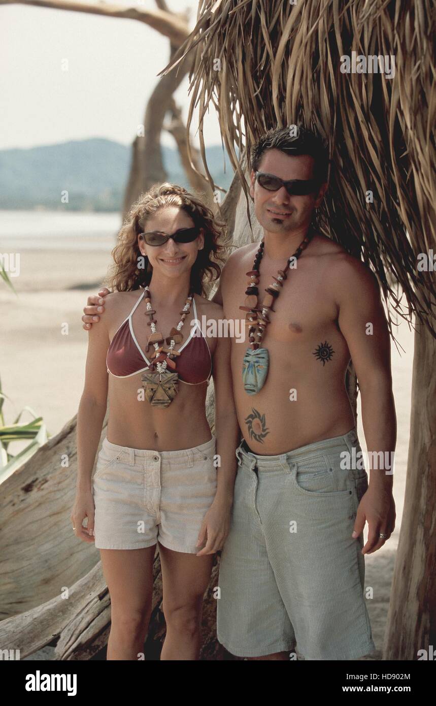 TEMPTATION ISLAND 2, Anna Maria Gentiluomo, Oscar Acosta, (Season 2), 2001-03. TM and Copyright ...