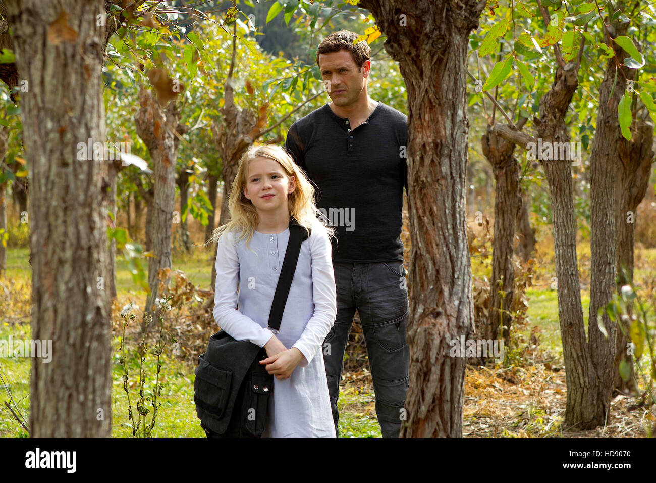 TERRA NOVA, (from left): Emelia Burns, Jason O'Mara, 'The Runaway ...