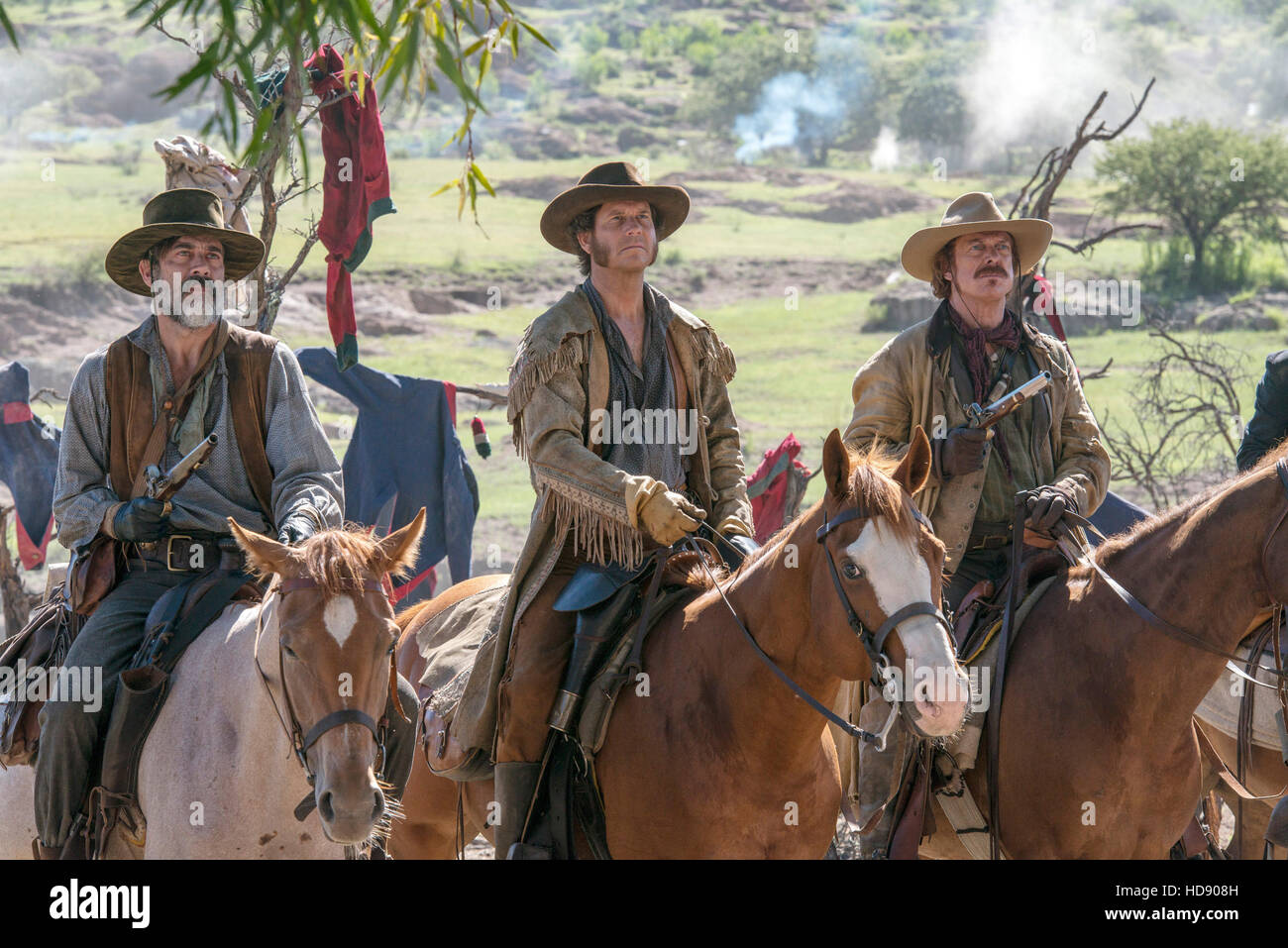 TEXAS RISING, (from left): Jeffrey Dean Morgan (as Erastus 'Deaf' Smith ...