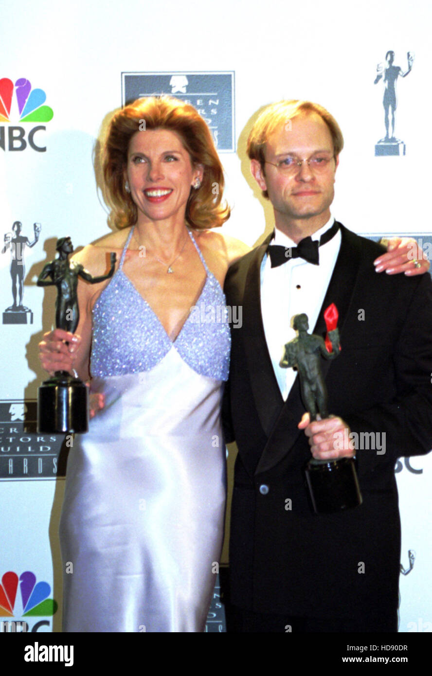 3RD ANNUAL SCREEN ACTORS GUILD AWARDS, Christine Baranski, David Hyde ...
