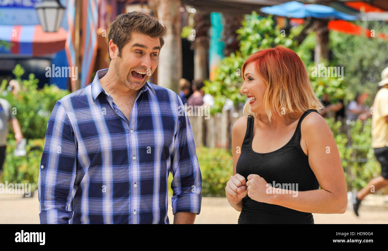 THRILL FACTOR, (from left): Tory Belleci, Kari Byron, 'Fear of Falling ...