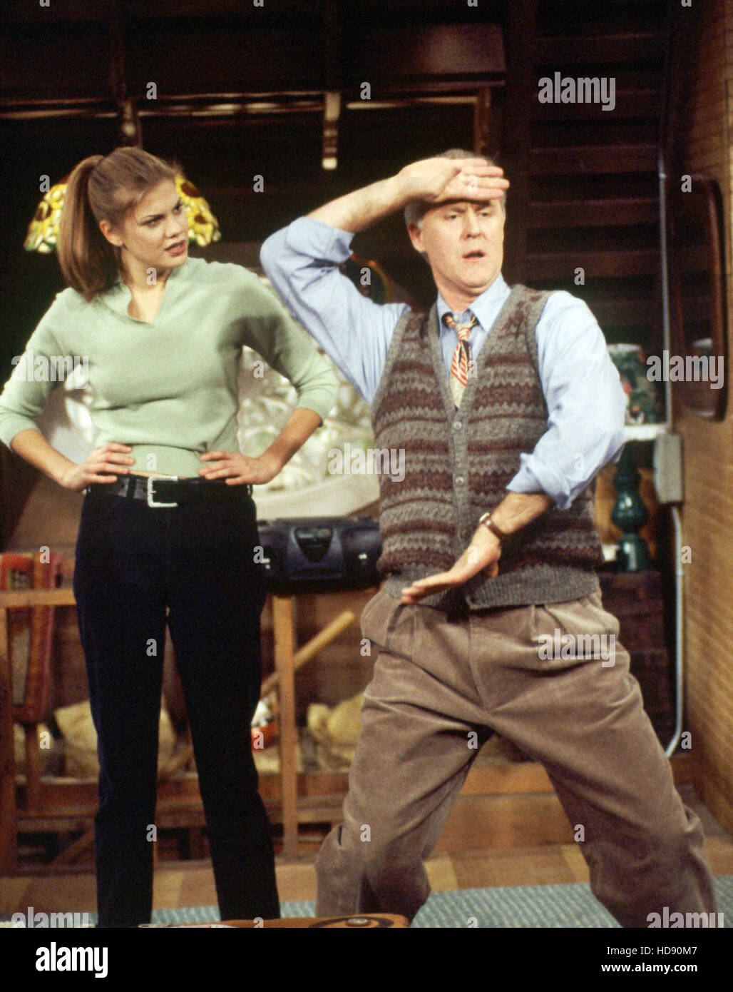 3RD ROCK FROM THE SUN, Kristen Johnston, John Lithgow (1996-Season 1 ...