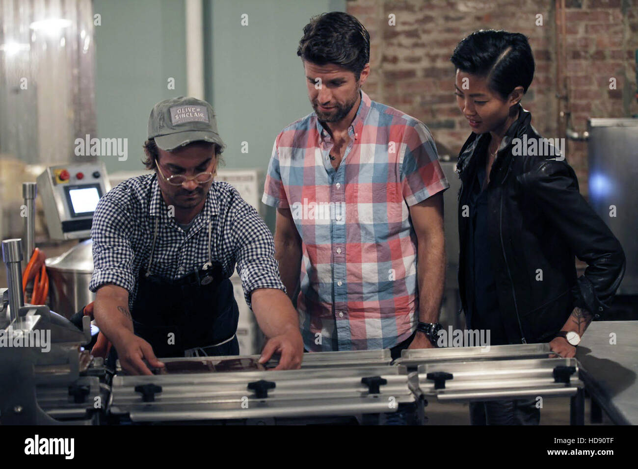 36 HOURS, (from left): Scott Withrow, Kyle Martino, Kristen Kish ...