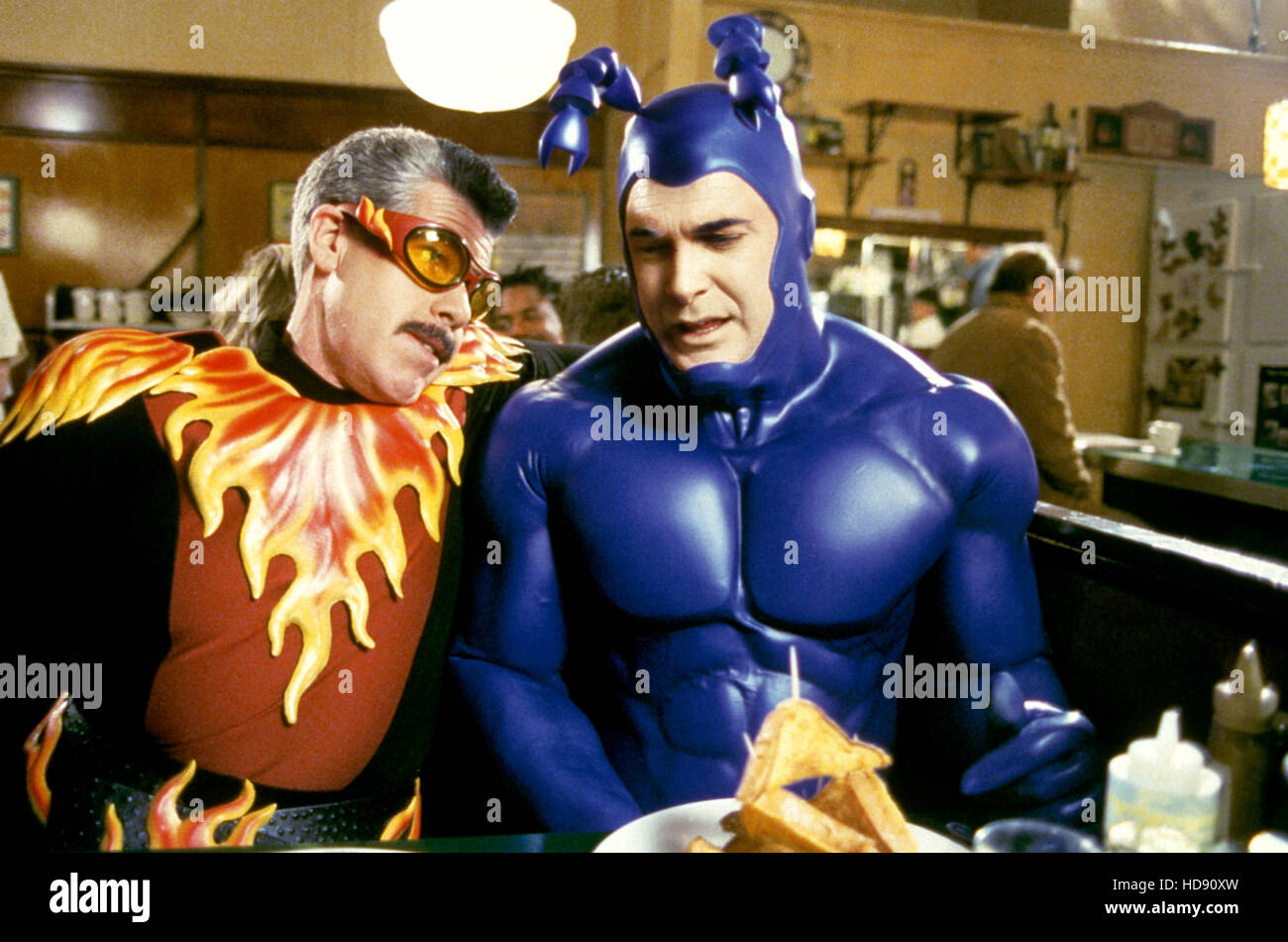 THE TICK, Ron Perlman, Patrick Warburton, 'Couples', (Season 1), 2001-2002, © Columbia TriStar ...