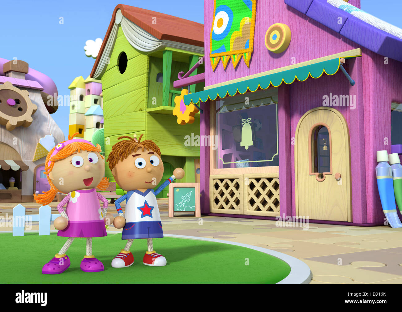 TICKETY TOC, (from left): Tallulah, Tommy, (Season 1, 2012). photo ...