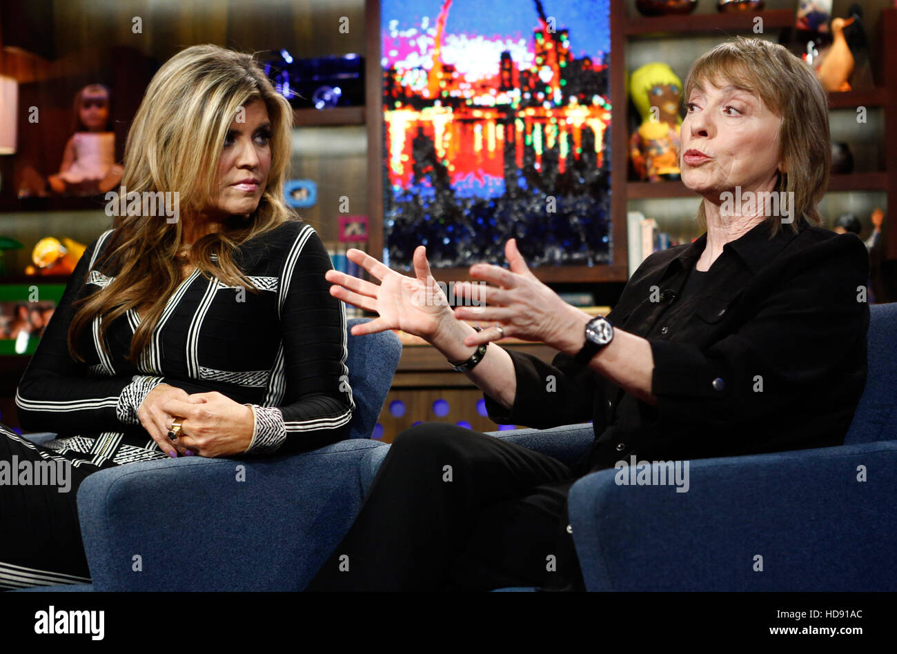 WATCH WHAT HAPPENS LIVE, (from left): Ana Quincoces, Camille Paglia ...
