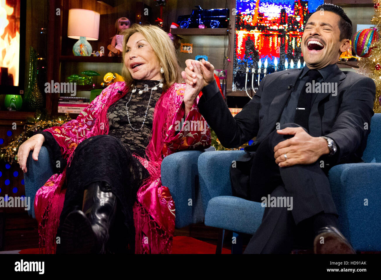 WATCH WHAT HAPPENS: LIVE, l-r: Elsa Patton (aka Mama Elsa), Mark ...