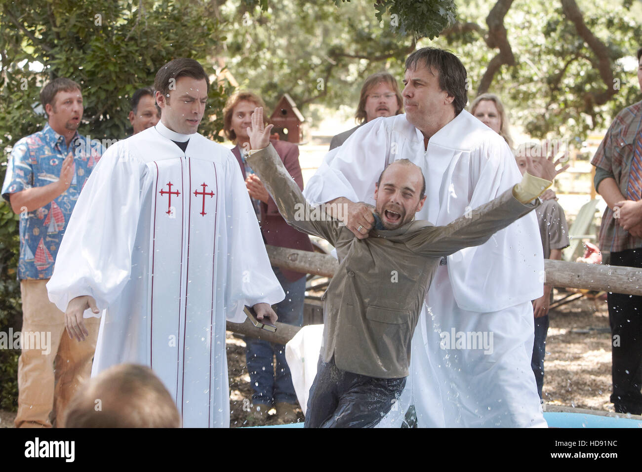 WEEDS, (from left): Justin Kirk, Steven Anthony Lawrence, Kevin Nealon ...