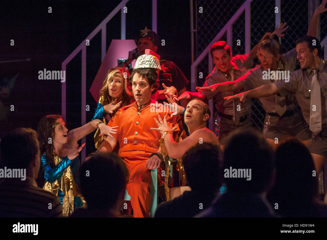 WET HOT AMERICAN SUMMER: FIRST DAY OF CAMP, Paul Rudd (center), (Season ...