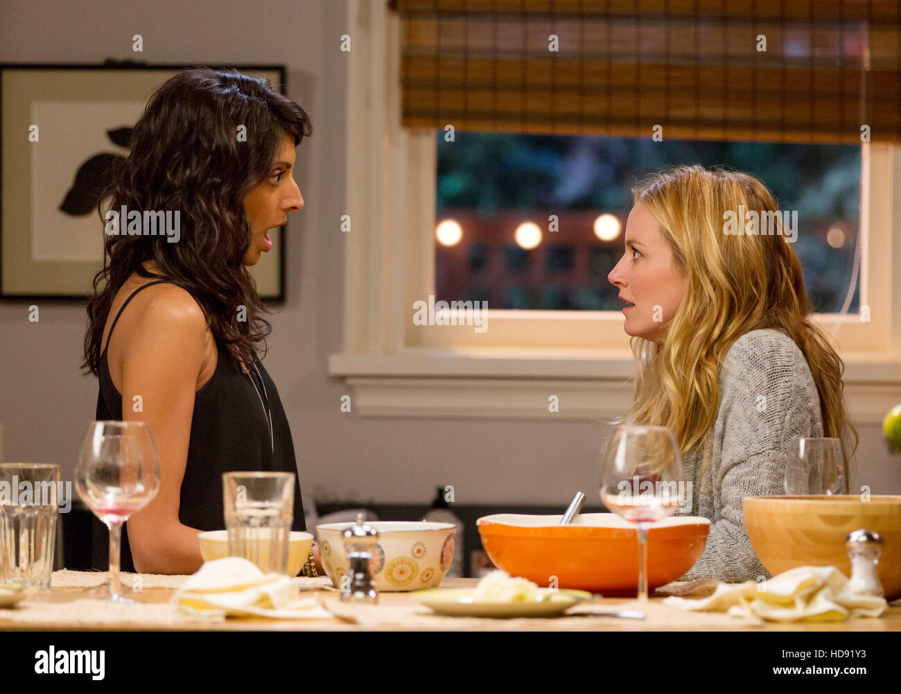 WEIRD LONERS, (from left): Meera Rohit Kumbhani, Becki Newton, 'Weirded ...