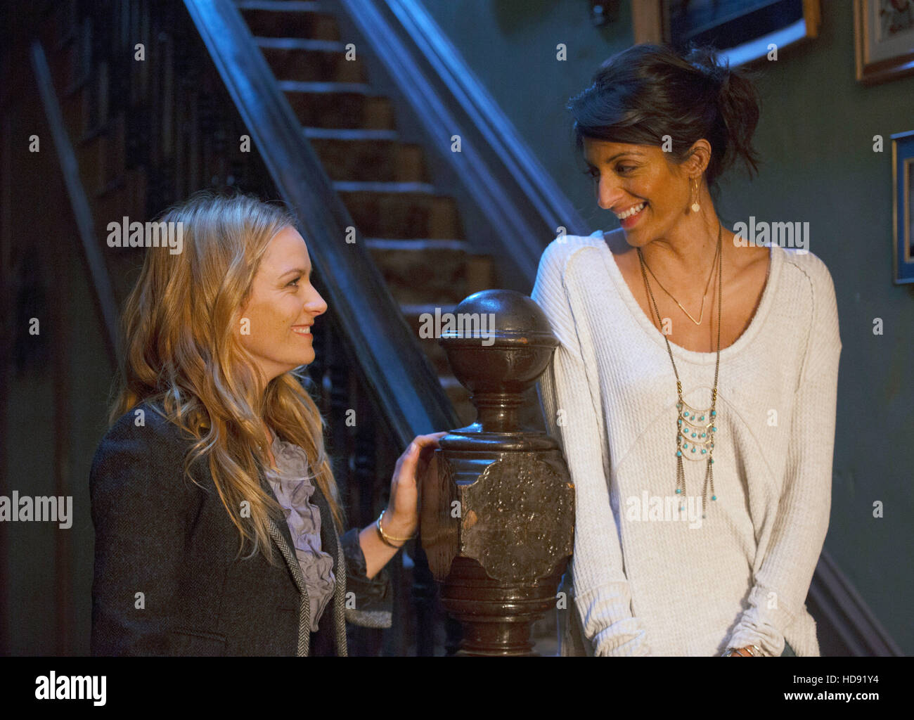 WEIRD LONERS, (from left): Becki Newton, Meera Rohit Kumbhani, 'Weirded ...