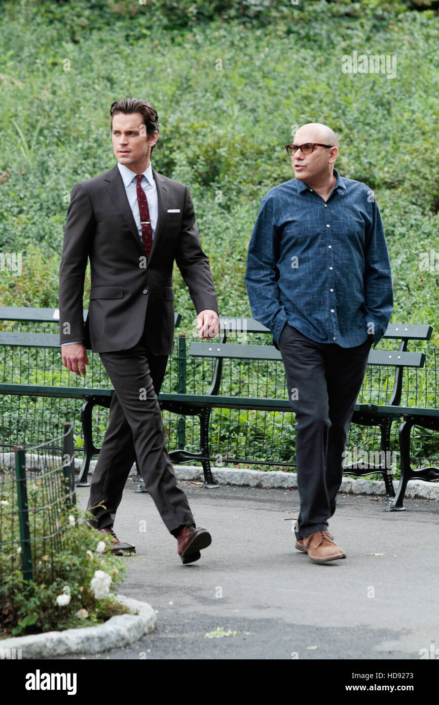 WHITE COLLAR, l-r: Matt Bomer, Willie Garson in 'Live Feed' (Season 5 ...