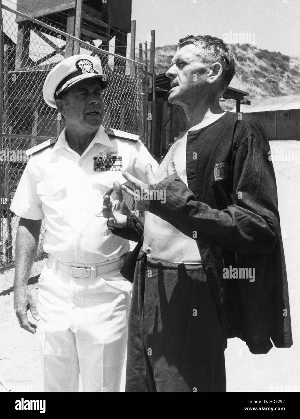 WHEN HELL WAS IN SESSION, from left: Rear Admiral Jeremiah A Denton ...