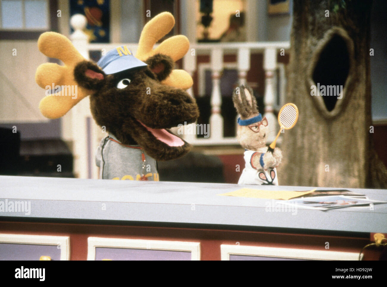 THE ALL NEW CAPTAIN KANGAROO, (from left): Mister Moose, Bunny Rabbit ...