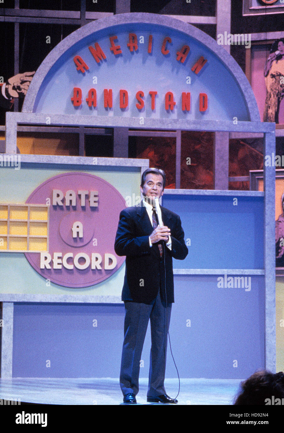 AMERICAN BANDSTAND SPECIAL, Dick Clark, 1992 Stock Photo - Alamy