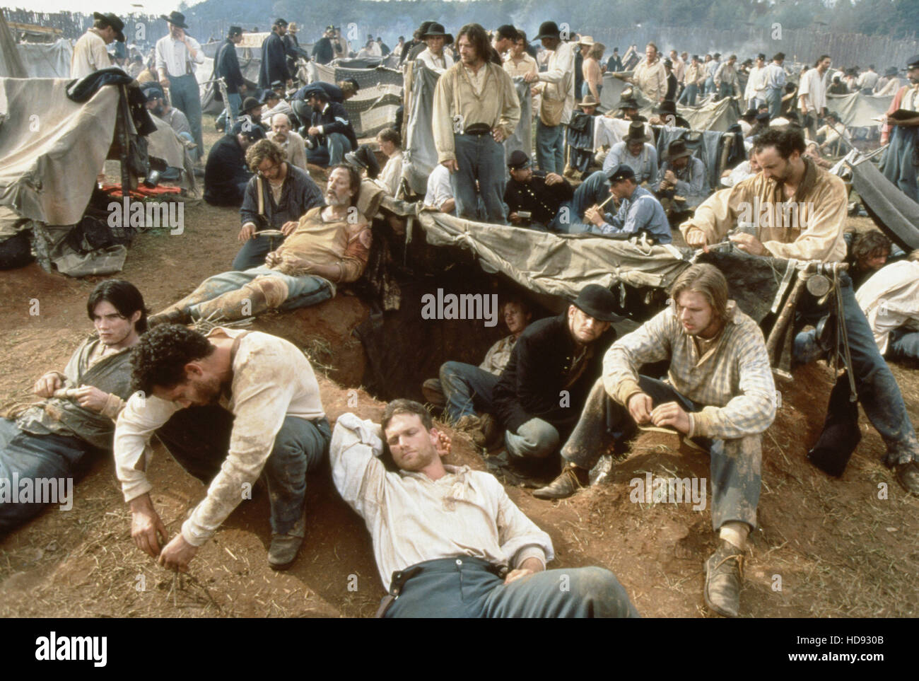 ANDERSONVILLE, (from left): Ted Marcoux, Jarrod Emick, Justin Henry ...