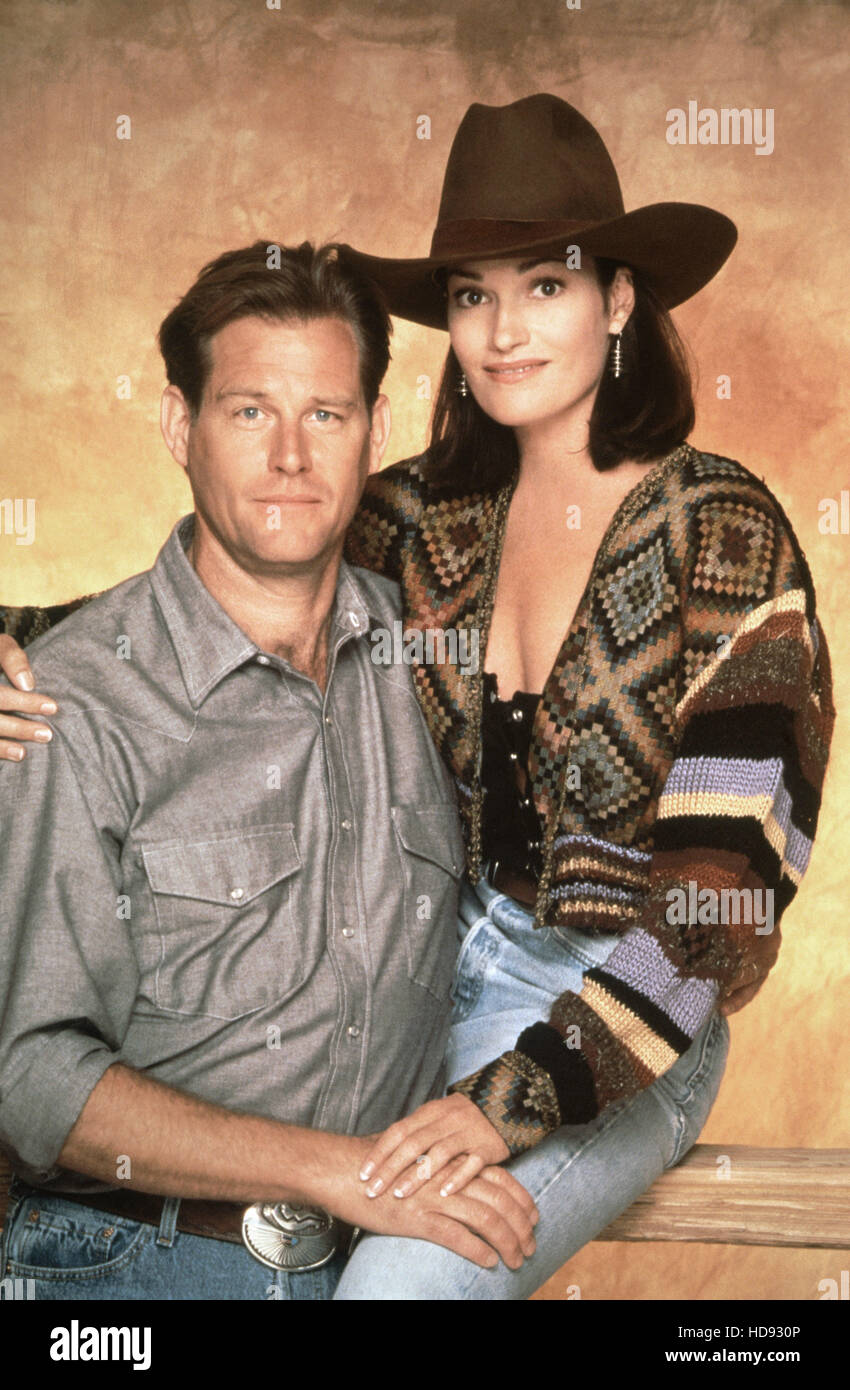 ANGEL FALLS, from left: Brian Kerwin, Chelsea Field, 1993, © CBS ...