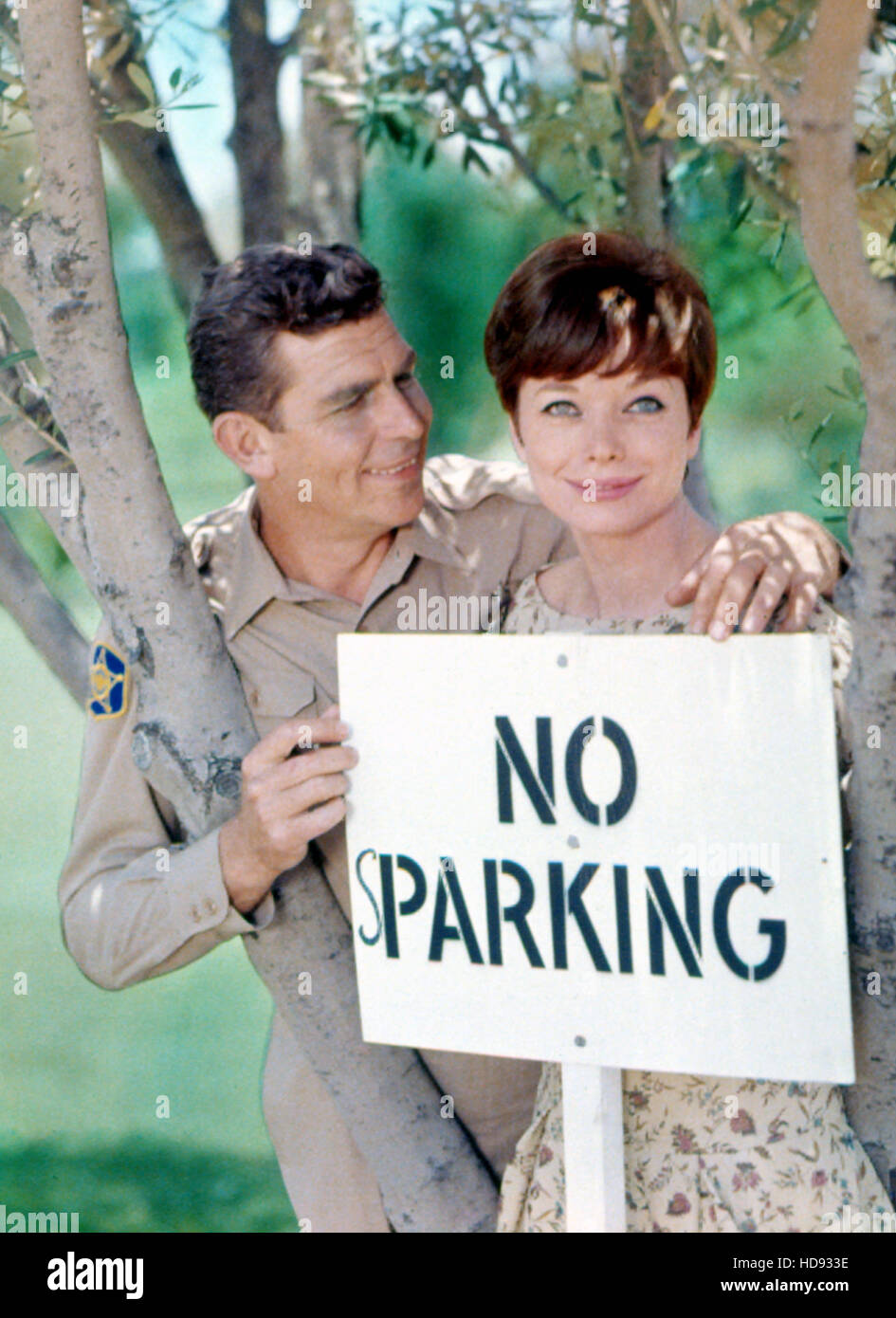 ANDY GRIFFITH SHOW, Andy Griffith, Aneta Corsaut, 1963-1968 Stock Photo ...