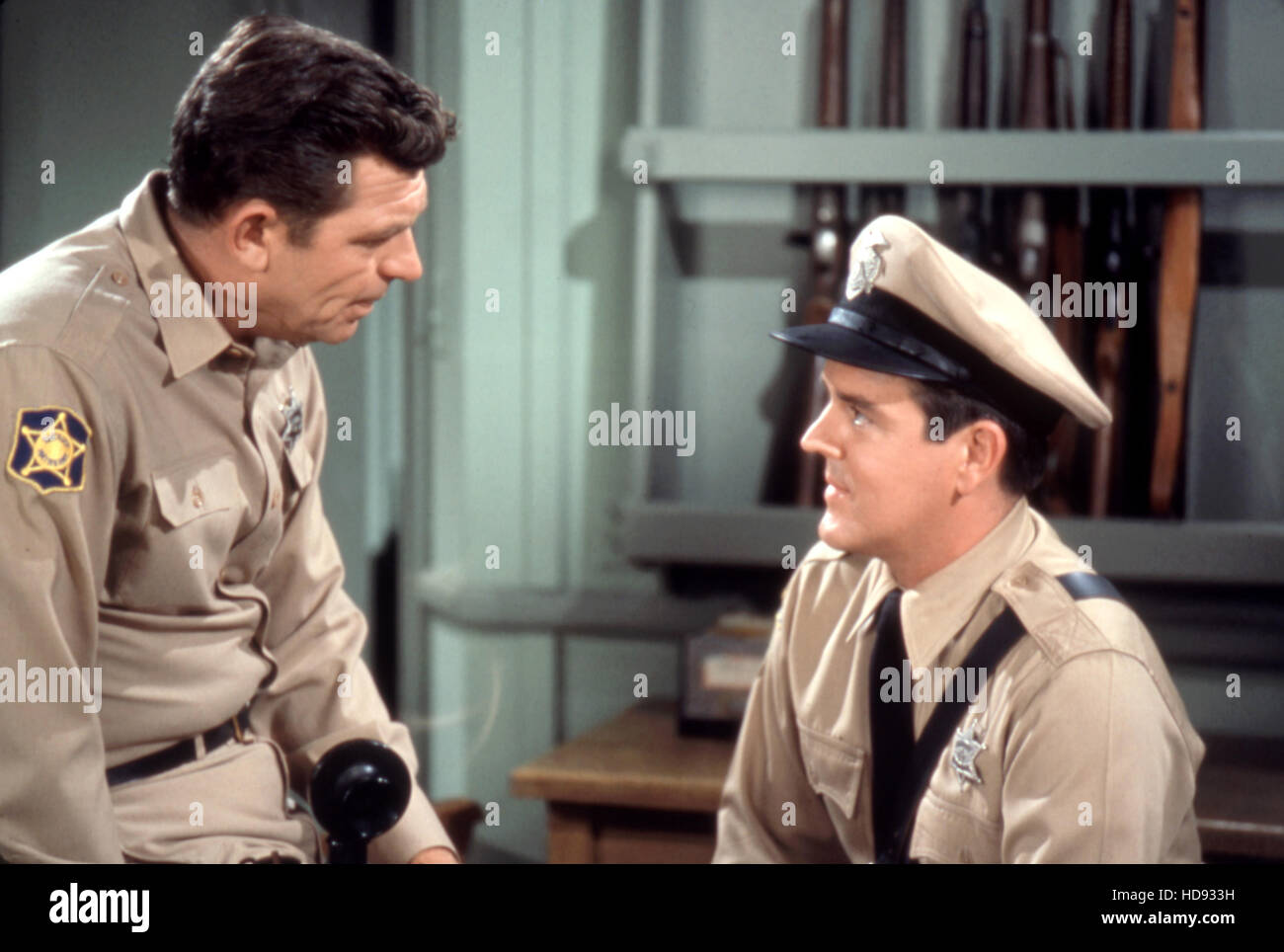 ANDY GRIFFITH SHOW, Andy Griffith, Jack Burns, Season 6, 1965-1966 Stock Photo - Alamy