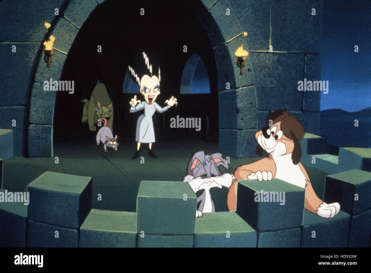 ANIMANIACS, front from left: Rita, Runt, 1993-1998, © Warner Brothers ...