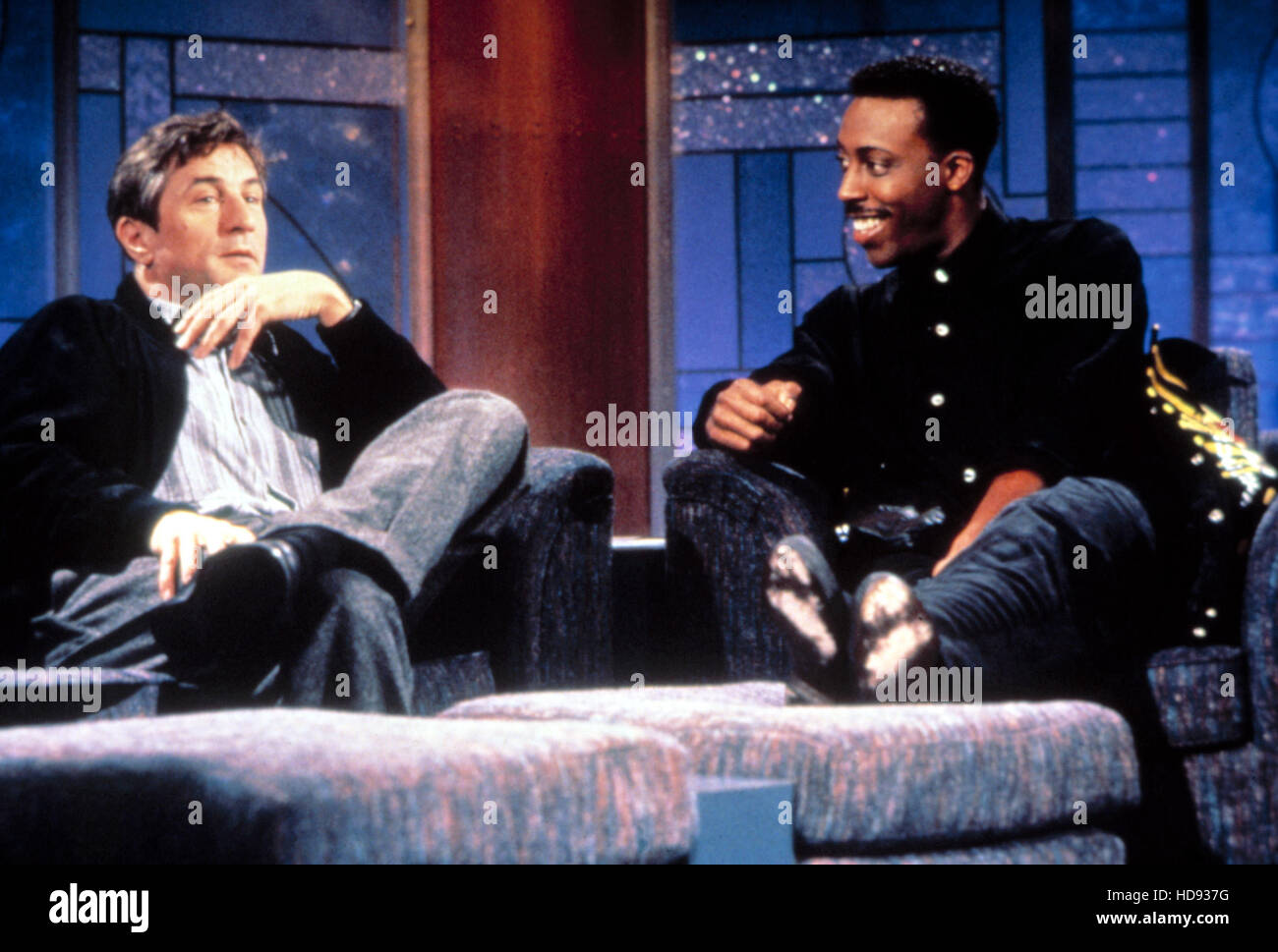 THE ARSENIO HALL SHOW, Robert De Niro, Arsenio Hall, 12-15-1989. Season ...