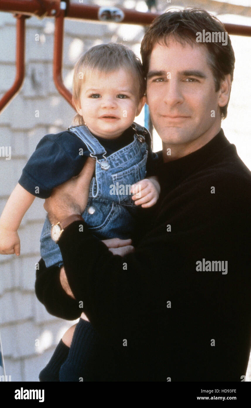 THE BACHELOR'S BABY, (from left): Jonathan/Thomas Selstad, Scott Bakula ...