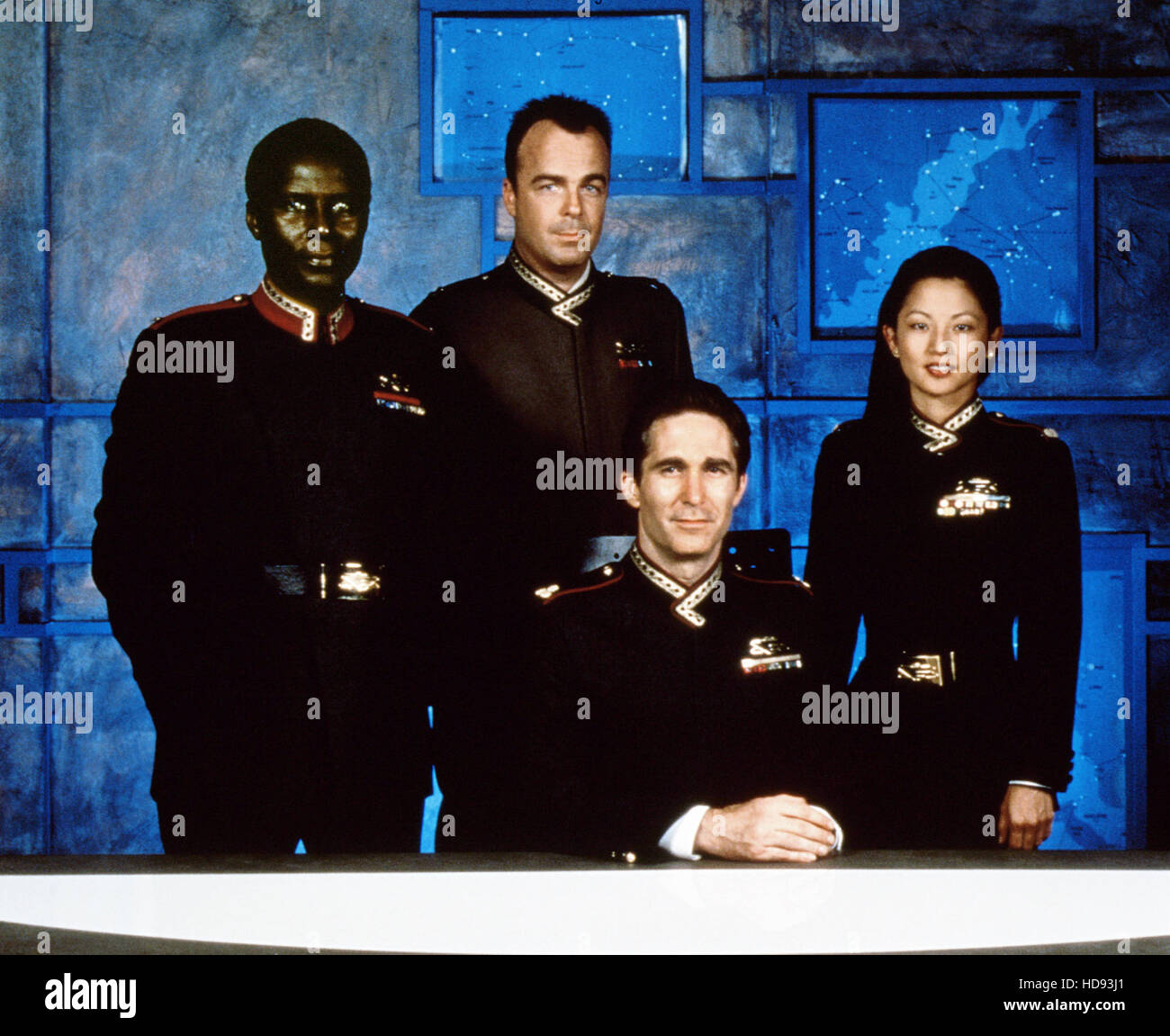 BABYLON 5: THE GATHERING, (from left): Johnny Sekka, Jerry Doyle ...