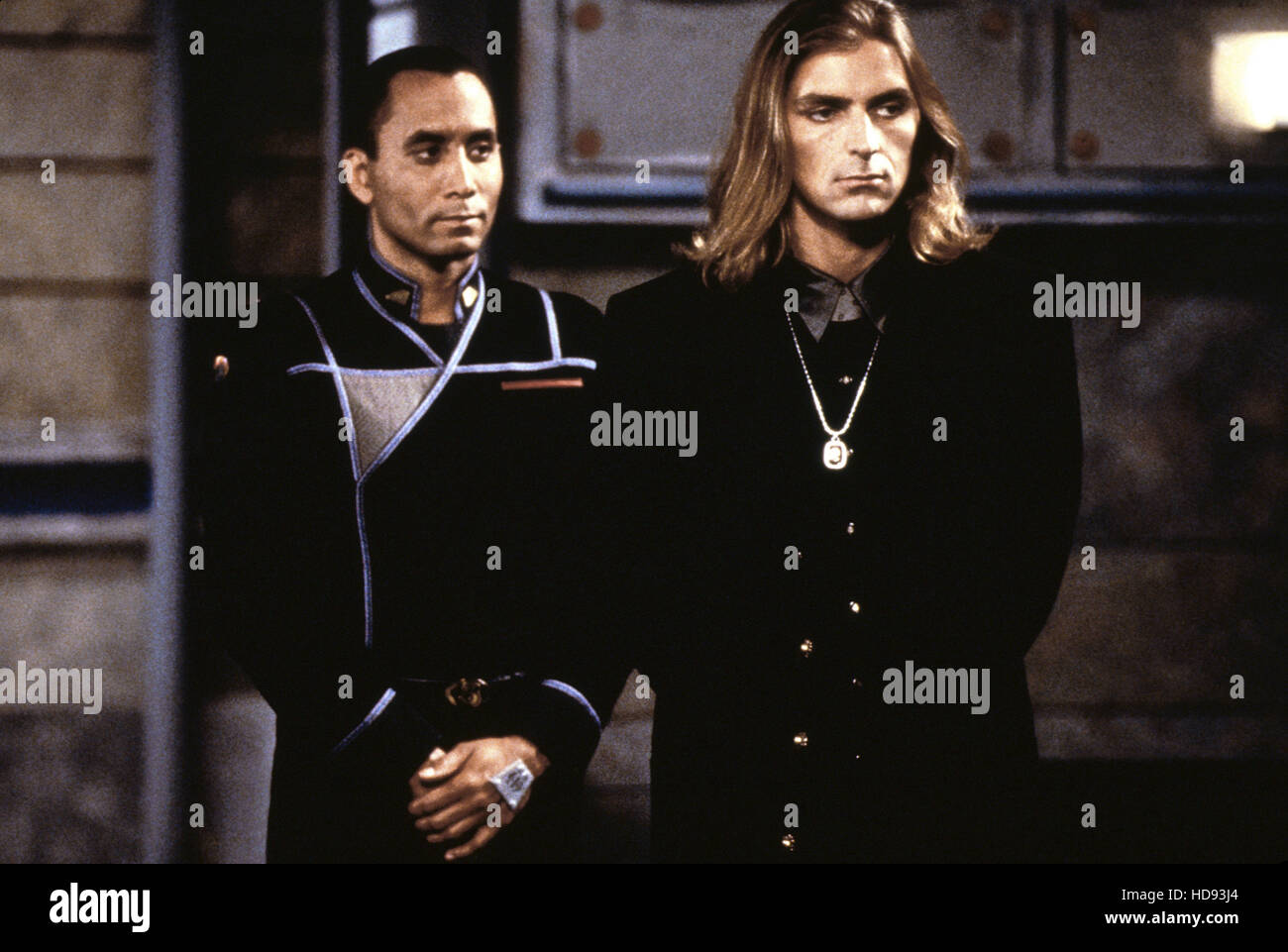 BABYLON 5, (from left): Richard Biggs, Robin Atkins Downes, (Season 5), 1994-98. © Babylonian ...