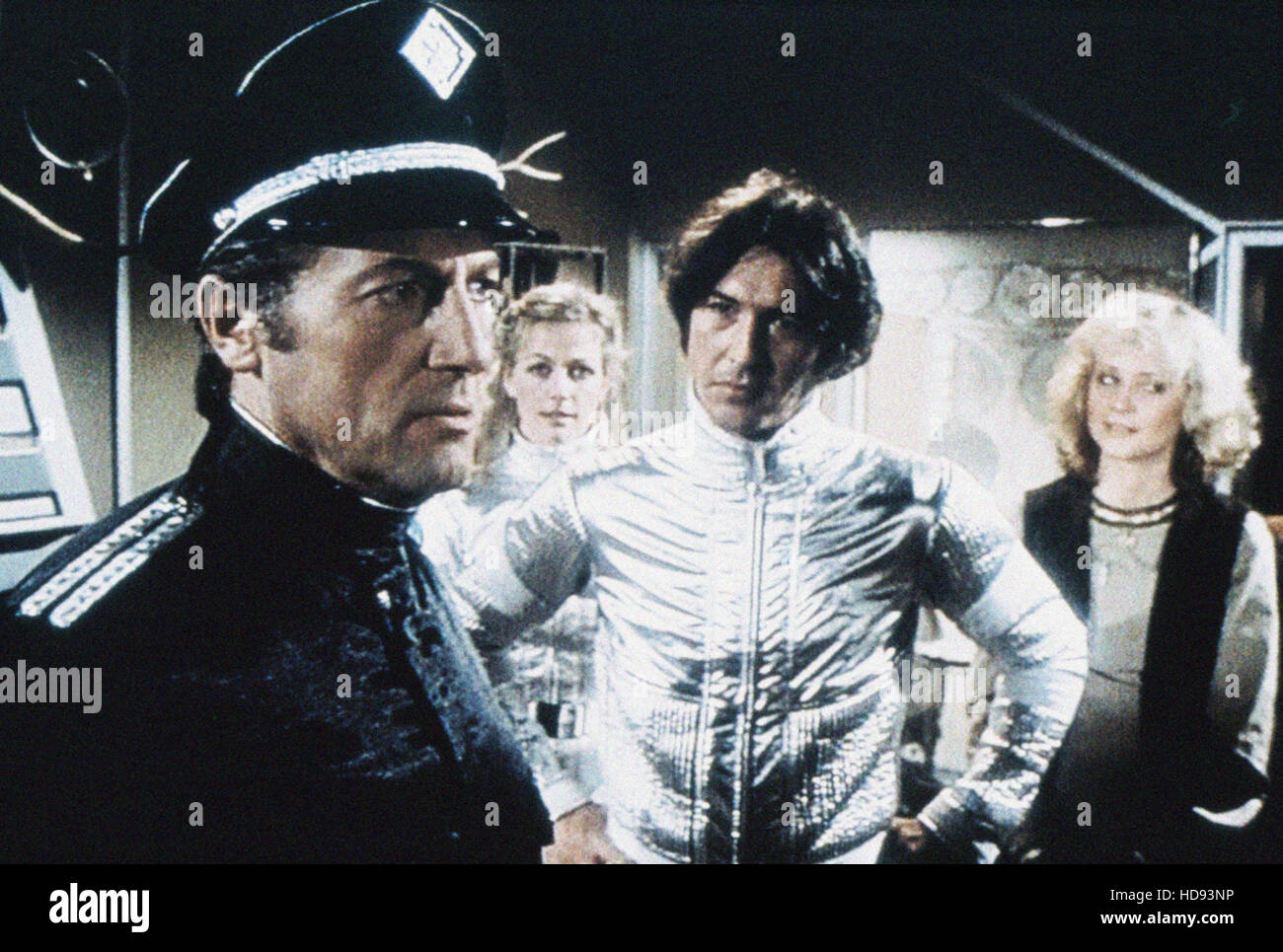 BATTLESTAR GALACTICA, (from left): Lloyd Bochner, Kelly Harmon ...