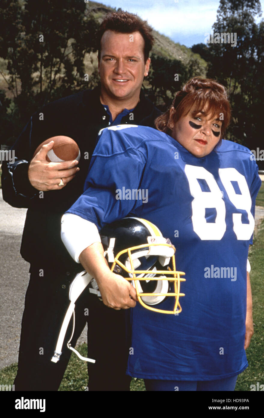 BACKFIELD IN MOTION, Tom Arnold, Roseanne, 1991 Stock Photo - Alamy