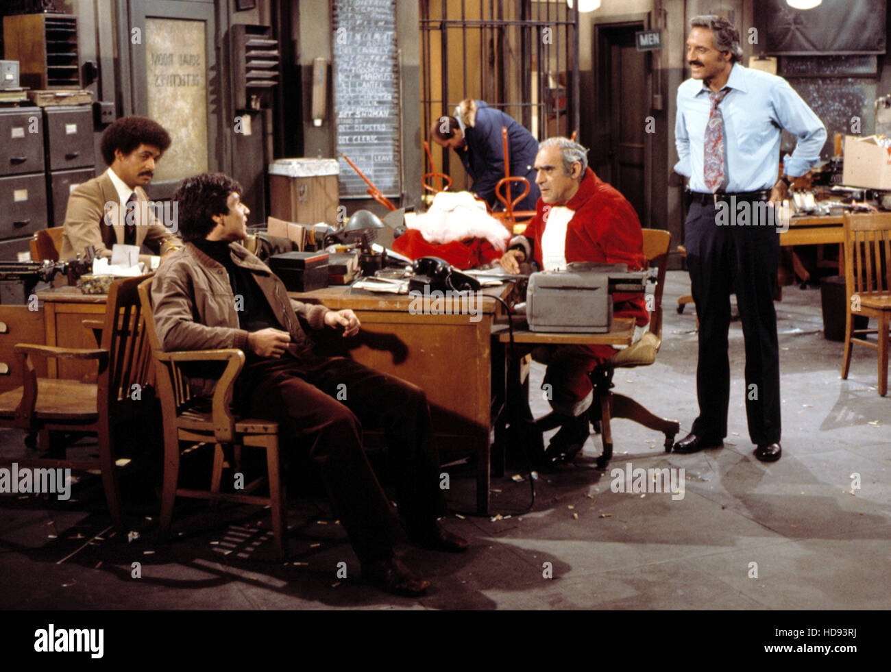 BARNEY MILLER, Ron Glass, JOhn Morgan Evans, Jay Gerber, Abe Vigoda ...