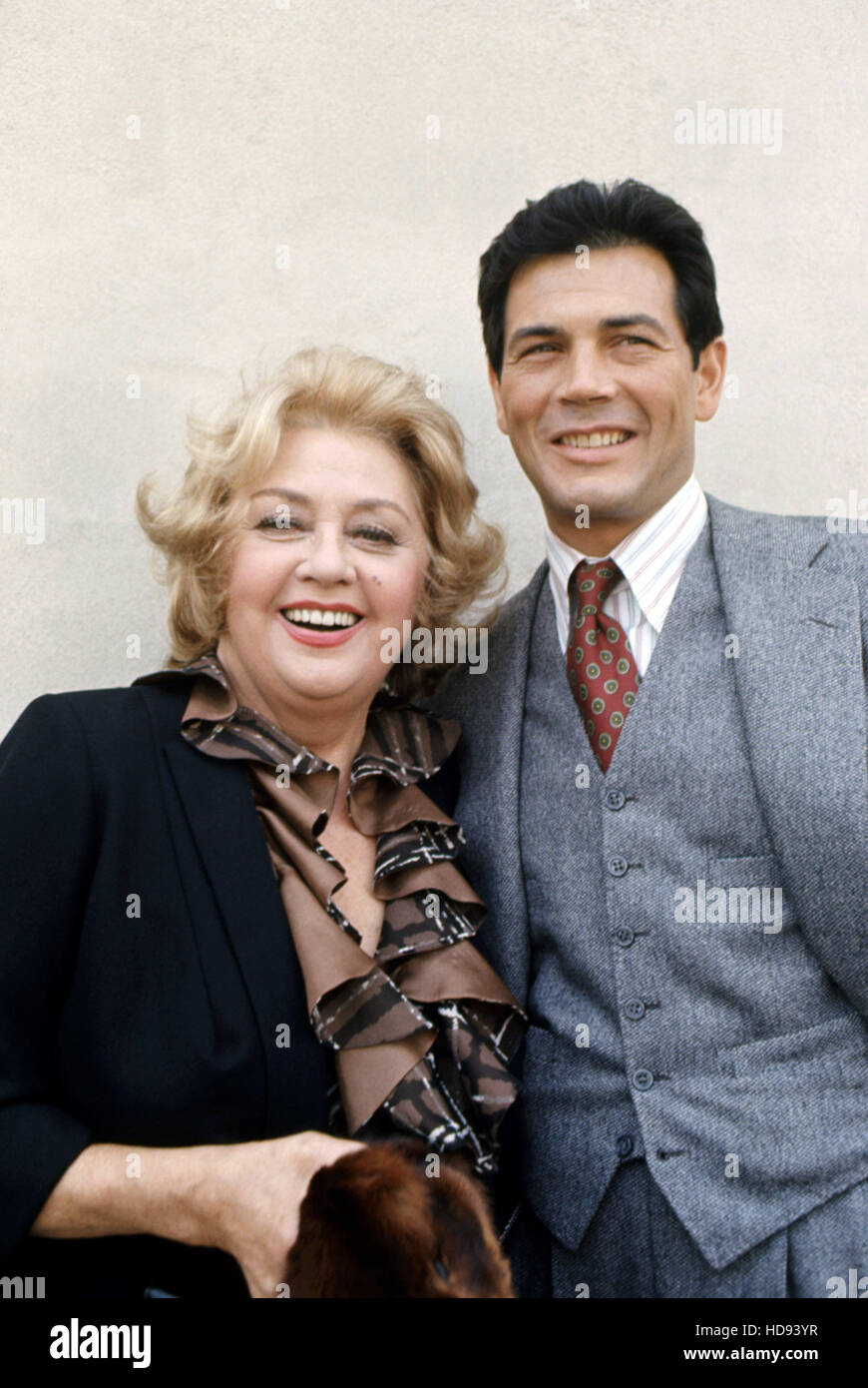 BANYON, from left: Joan Blondell, Robert Forster, 1972-73 Stock Photo ...