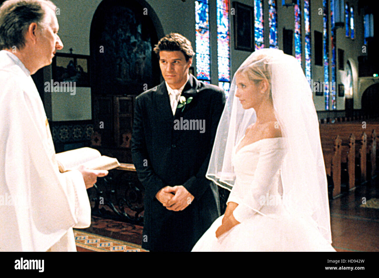 BUFFY THE VAMPIRE SLAYER, David Boreanaz, Sarah Michelle Gellar, 1997 ...