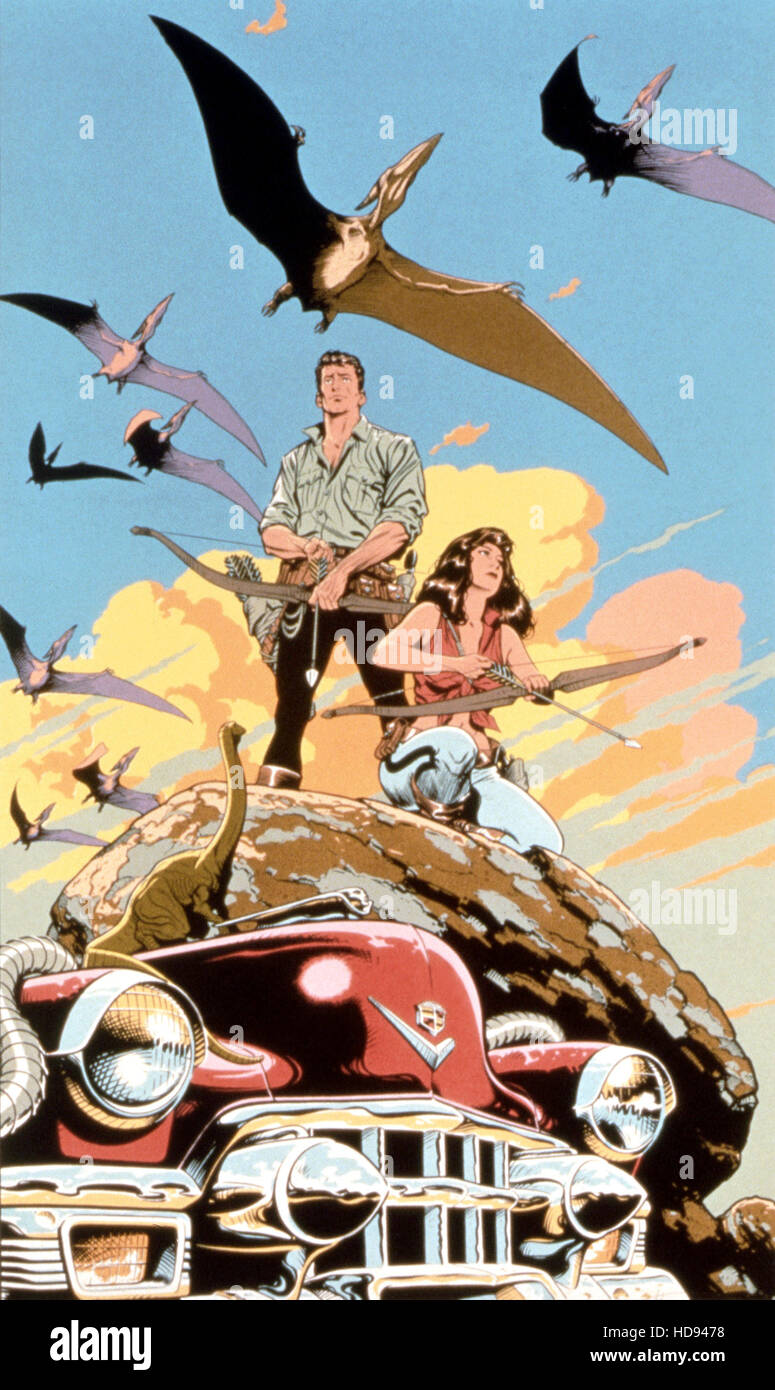 CADILLACS AND DINOSAURS, from left: Jack Tenrac, Hannah Dundee, 1993 ...