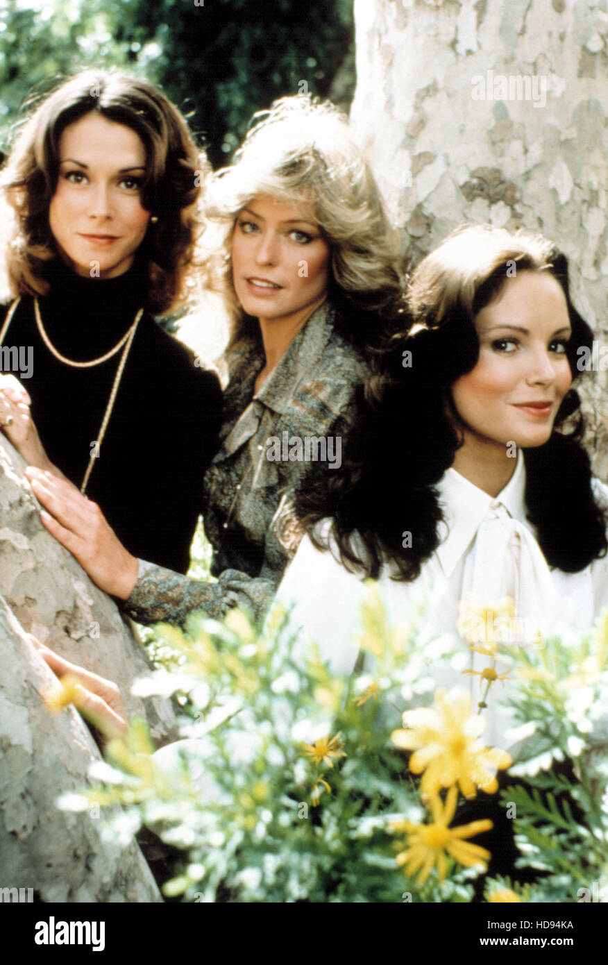 CHARLIE'S ANGELS, Kate Jackson, Farrah Fawcett, Jaclyn Smith, 1976-81 Stock Photo - Alamy