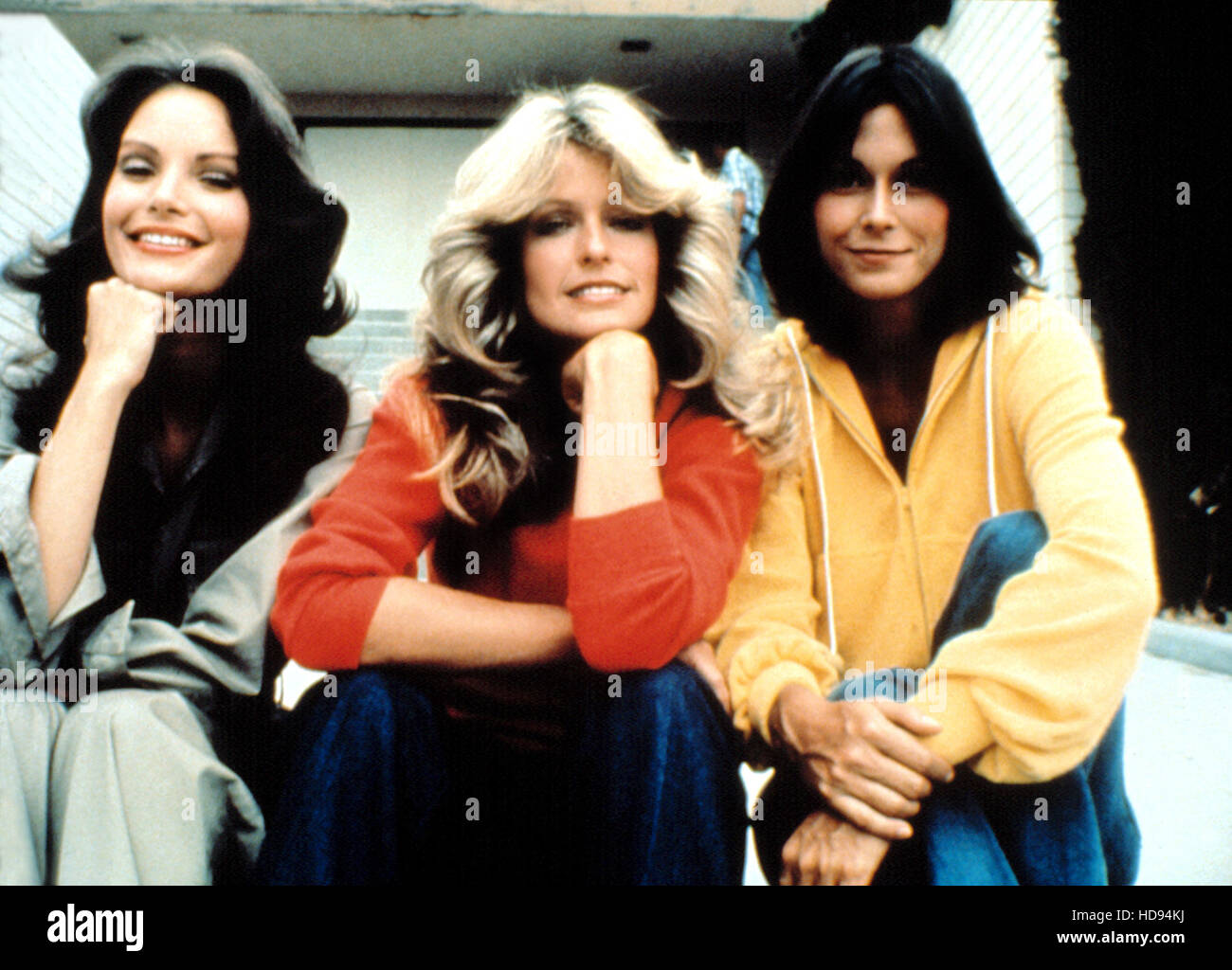CHARLIE'S ANGELS, Jaclyn Smith, Farrah Fawcett, Kate Jackson, 1976-81 Stock Photo - Alamy